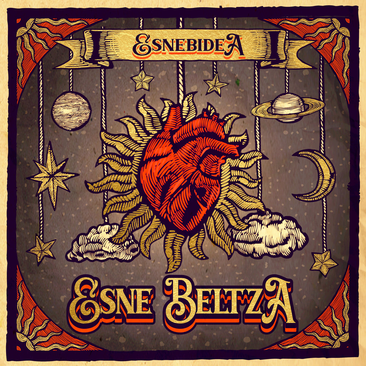 Cover Art for “ESNE BELTZA” – Gran OM