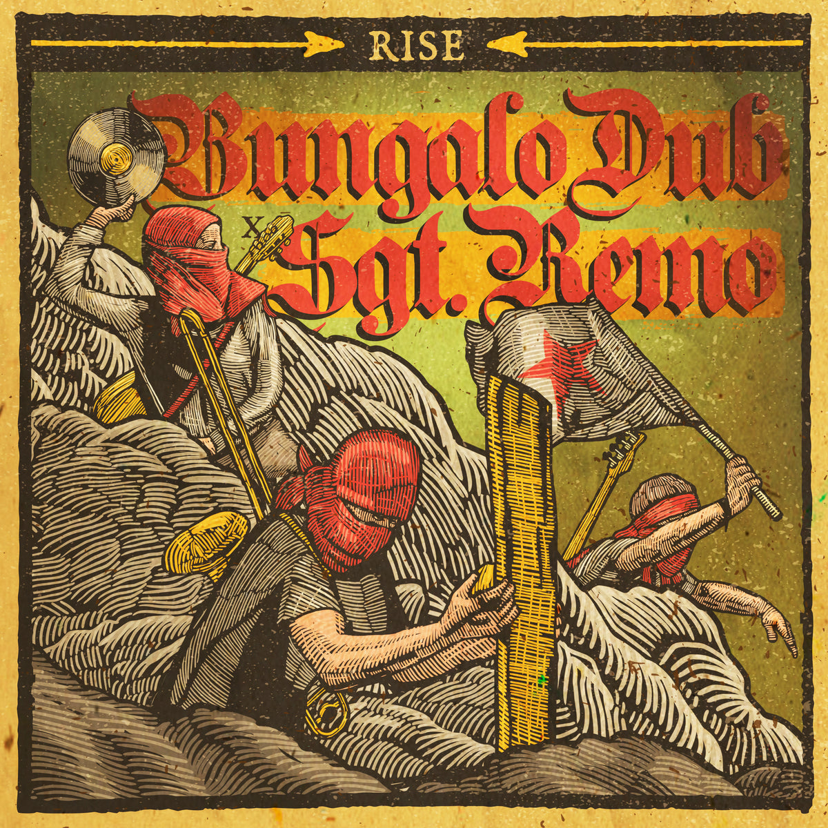 Cover Art for "BUNGALO DUB" – Gran OM
